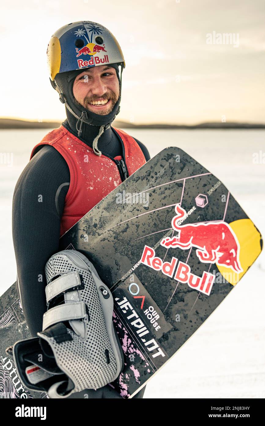 Wakeboarders Felix Georgii, Dominik Gührs and Dominik Hernler tackled ...