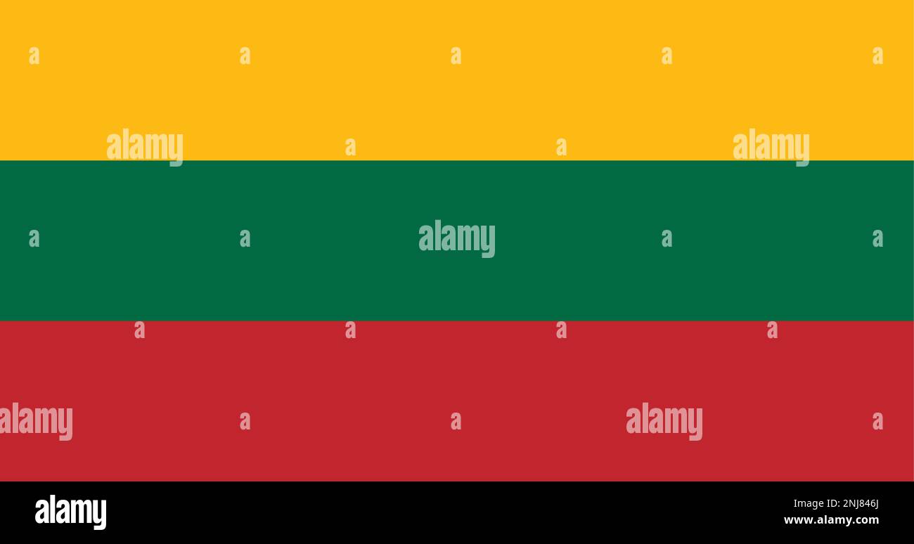 Lithuanian tricolor Stock Vector Images - Alamy
