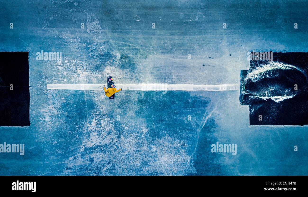 Wakeboarders Felix Georgii, Dominik Gührs and Dominik Hernler tackled ...