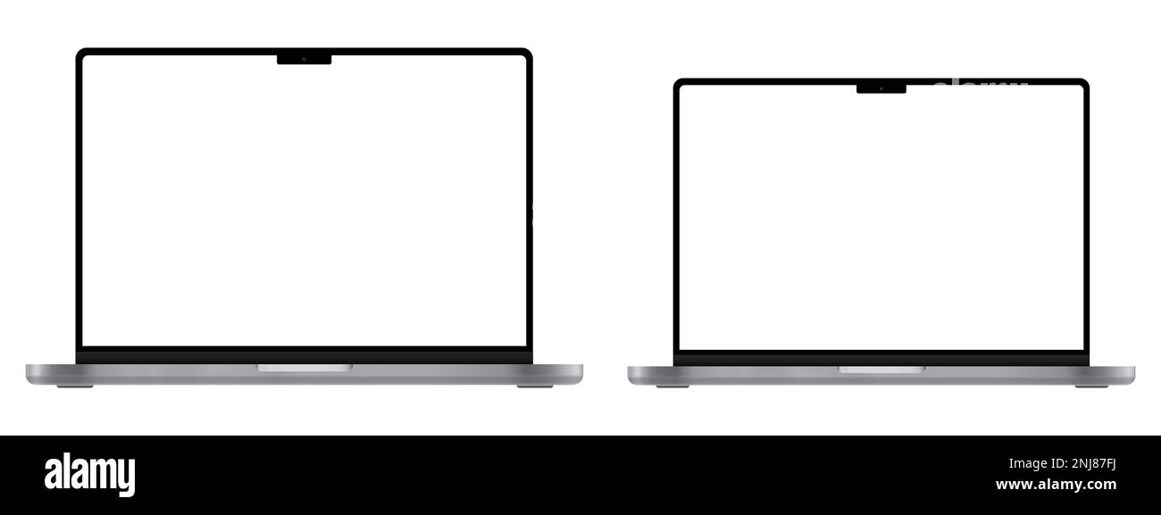 Macbook pro 16 inch Stock Vector Images - Alamy