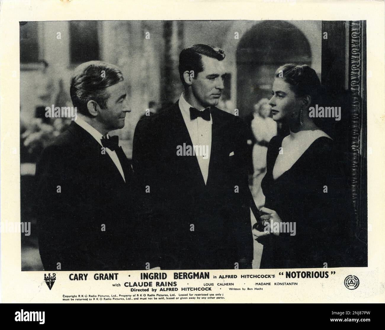 Notorious 1946 ingrid bergman hi-res stock photography and images - Alamy