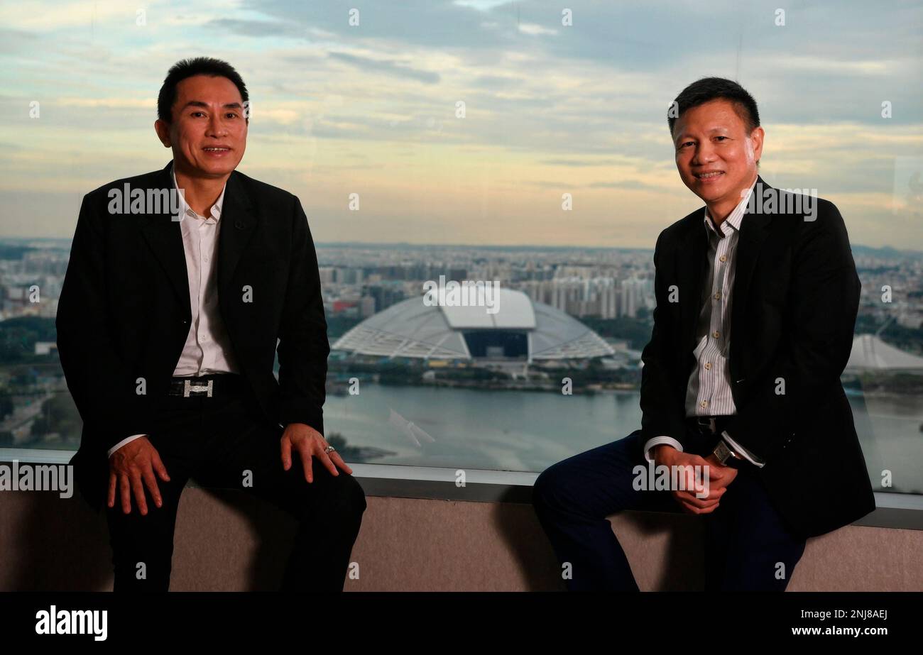 From left: Gordon Tang, president and David Thong, director general of ...