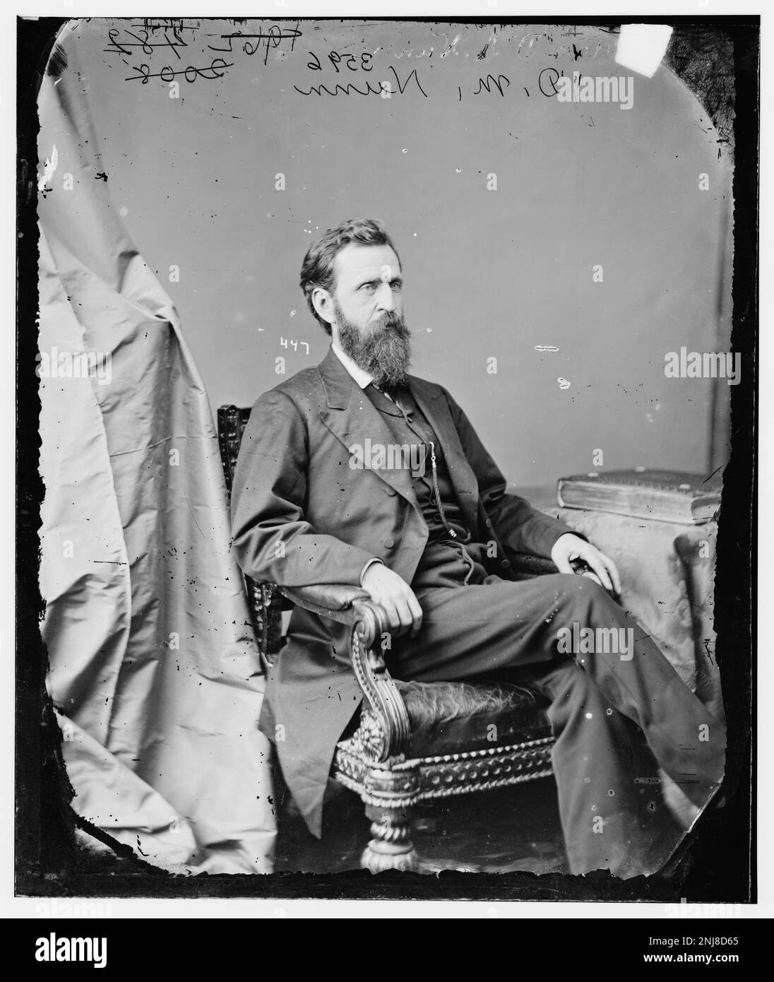 Portrait of Hon. David Alexander Nunn, a U.S. politician from Tennessee ...