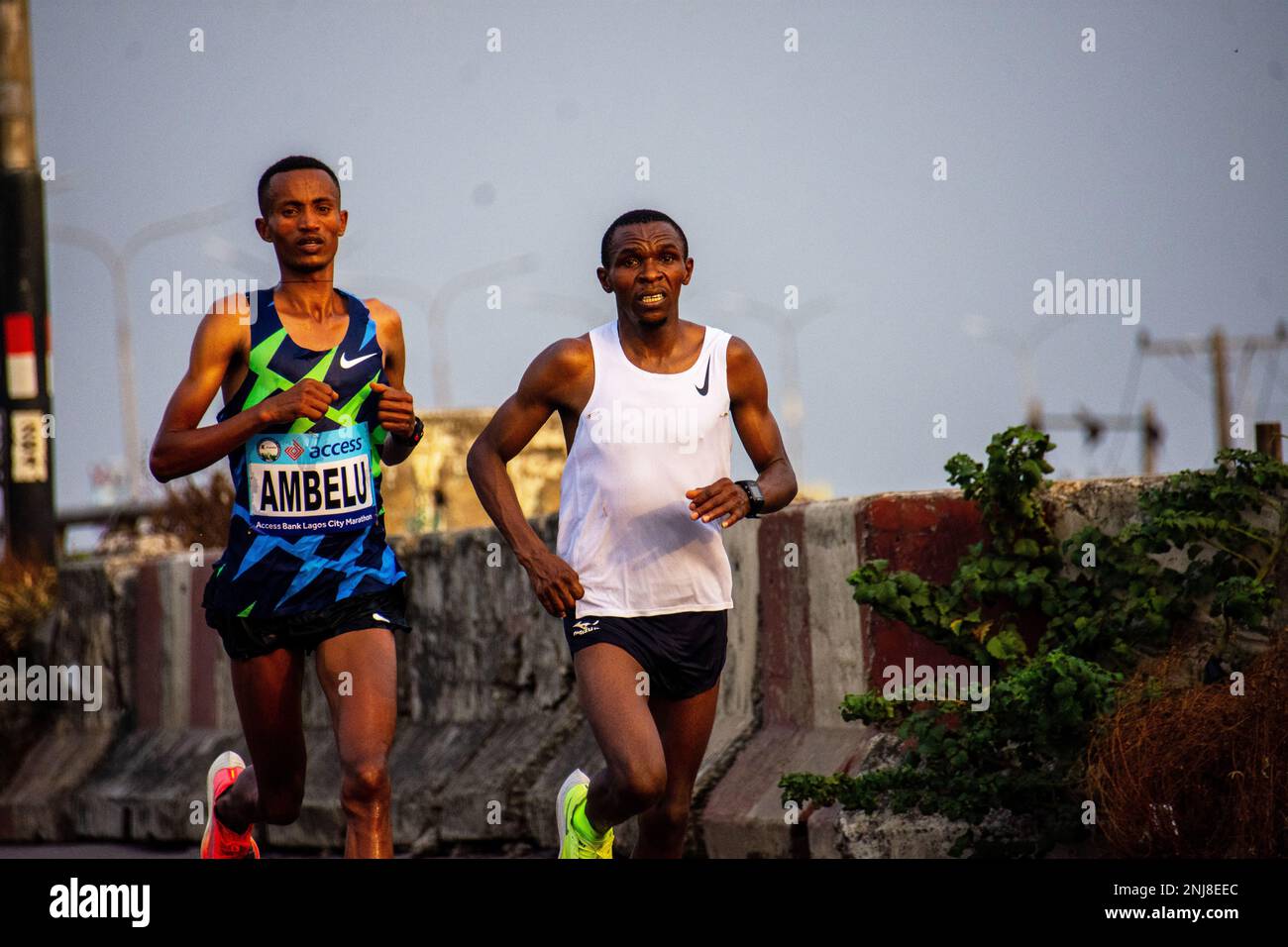 The 8th edition of the Access Bank Lagos City Marathon. Lagos, Nigeria ...