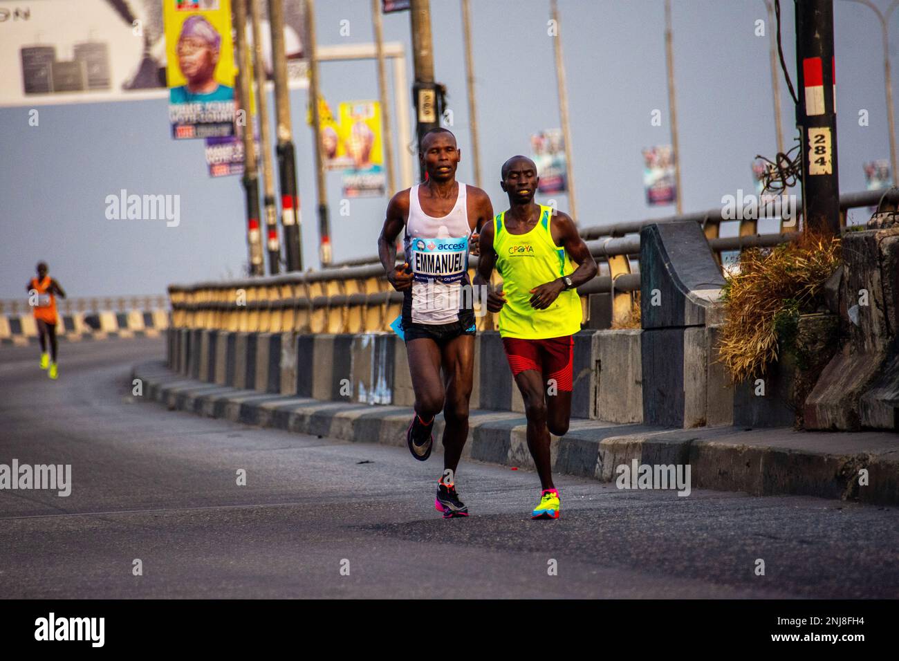 The 8th edition of the Access Bank Lagos City Marathon. Lagos, Nigeria ...