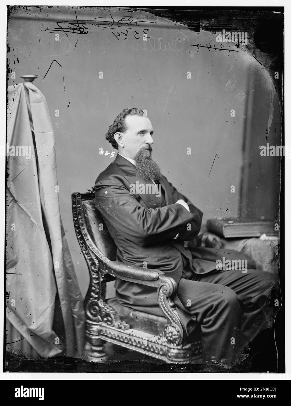 Portrait of Hon. Butler, a U.S. Congressman, captured in the Brady ...