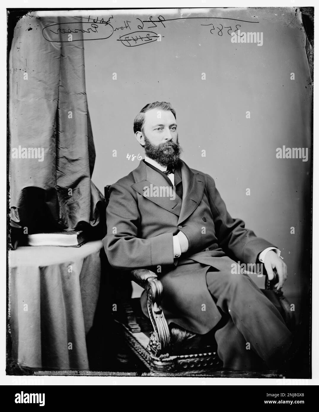 Portrait of Hon. W.F. Prosser, a politician from Tennessee, from the ...