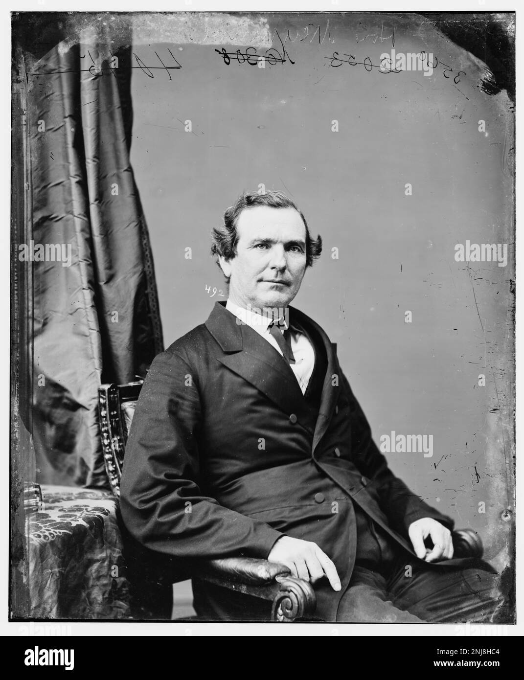Portrait of Hon. Archibald T. MacIntyre, a 19th century political ...