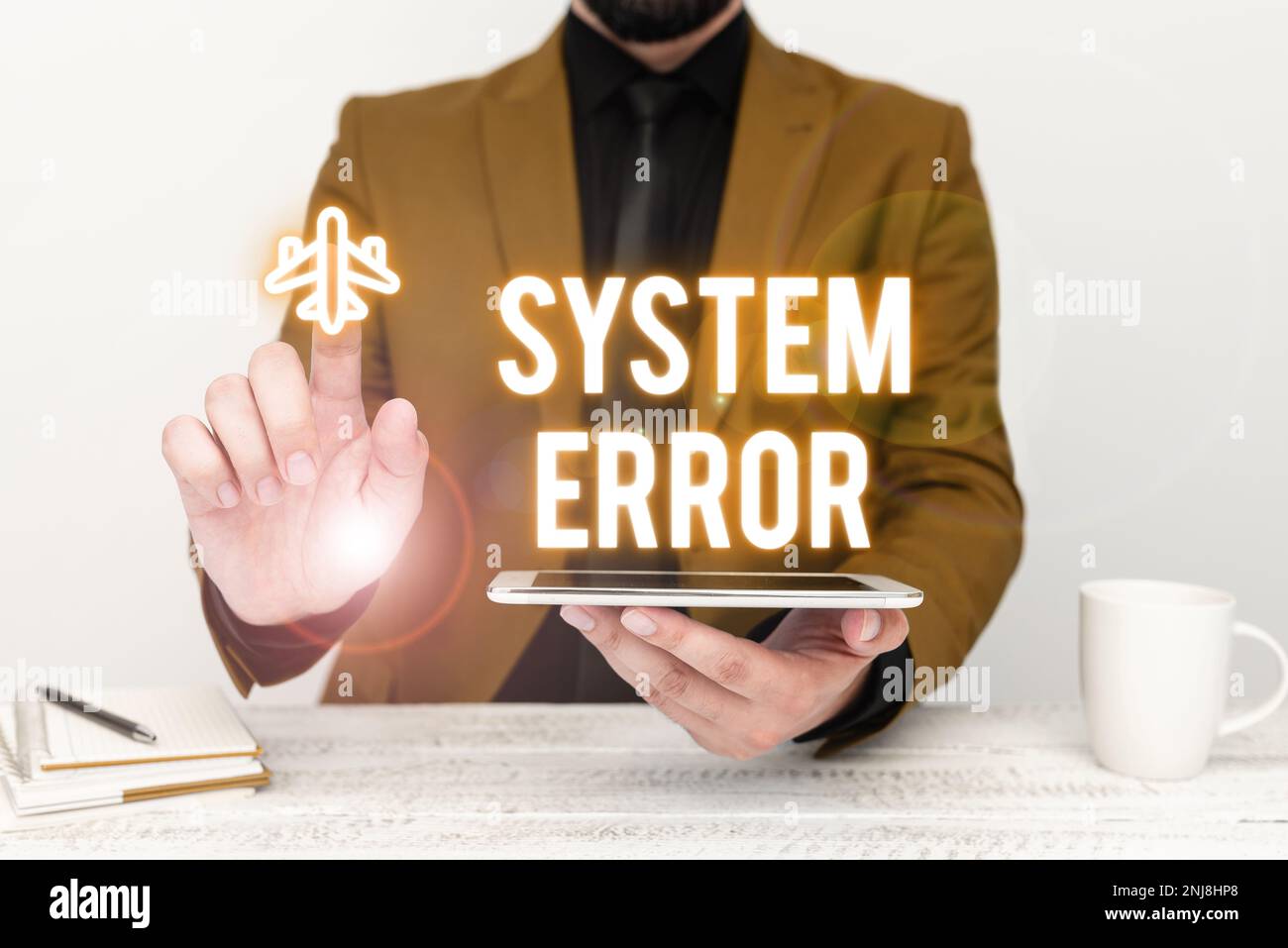 Conceptual caption System Error. Business overview Technological ...