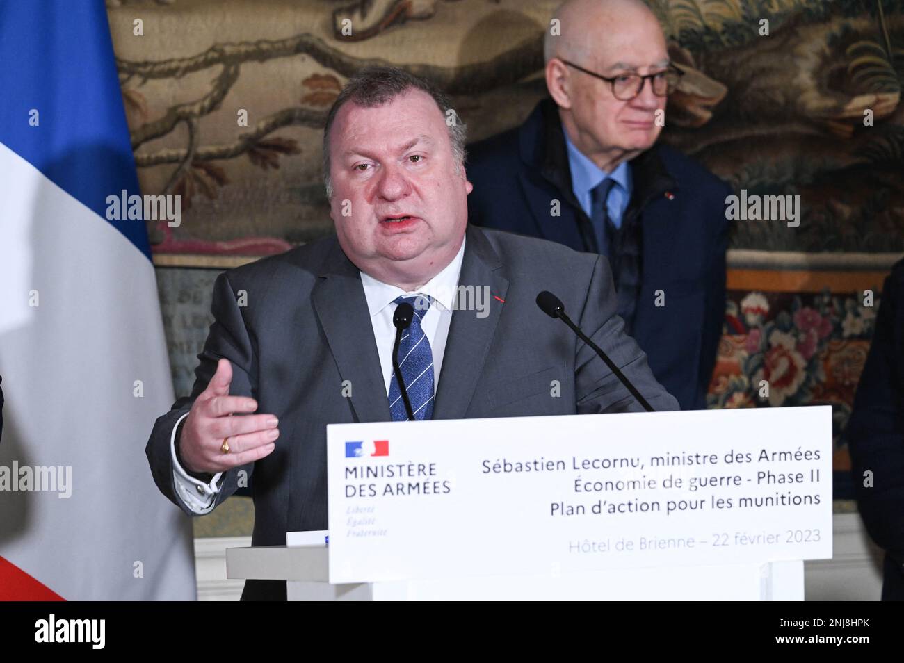 Paris, France, February 22, 2023, Emmanuel Chiva, General Delegate for ...