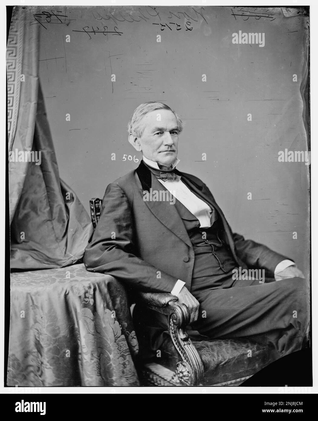 Portrait of Hon. John Smith Phelps, a Missouri politician, captured in ...