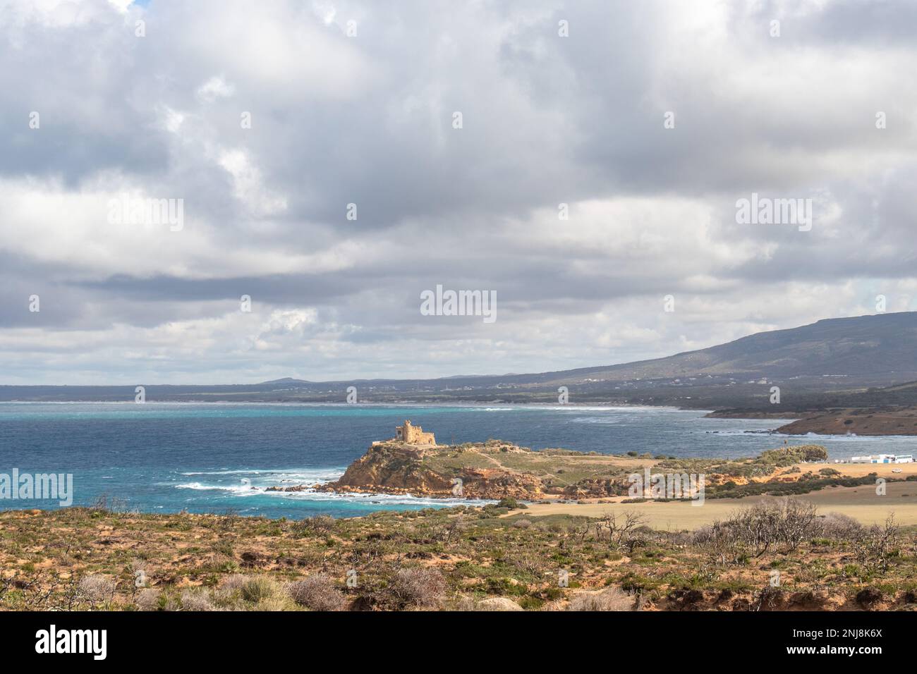 Port aux Princes, Tunisia, Cliffs and Rocks, Mediterranean Sea ...