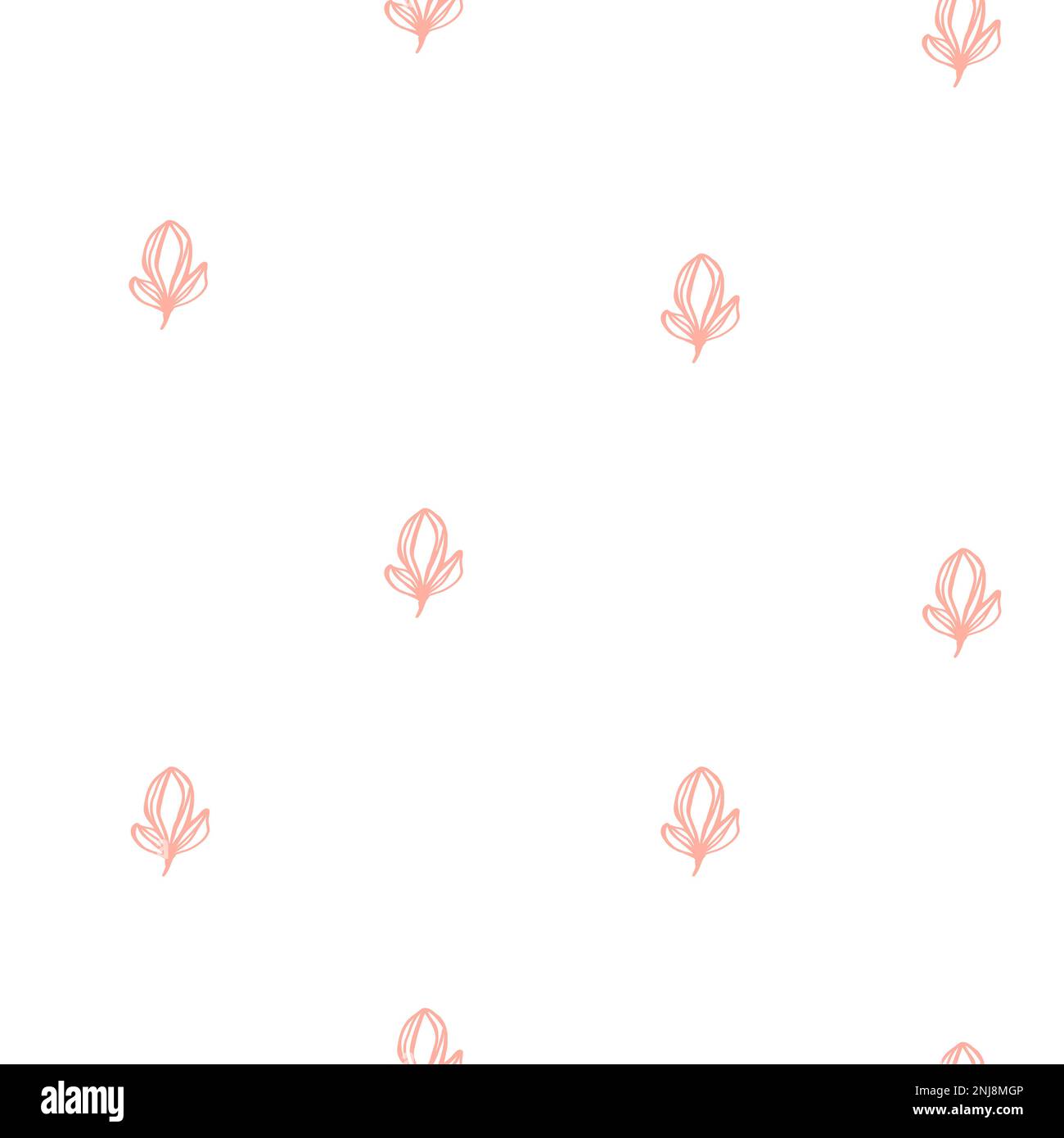 seamless pattern with apple tree buds on white background,simple ...