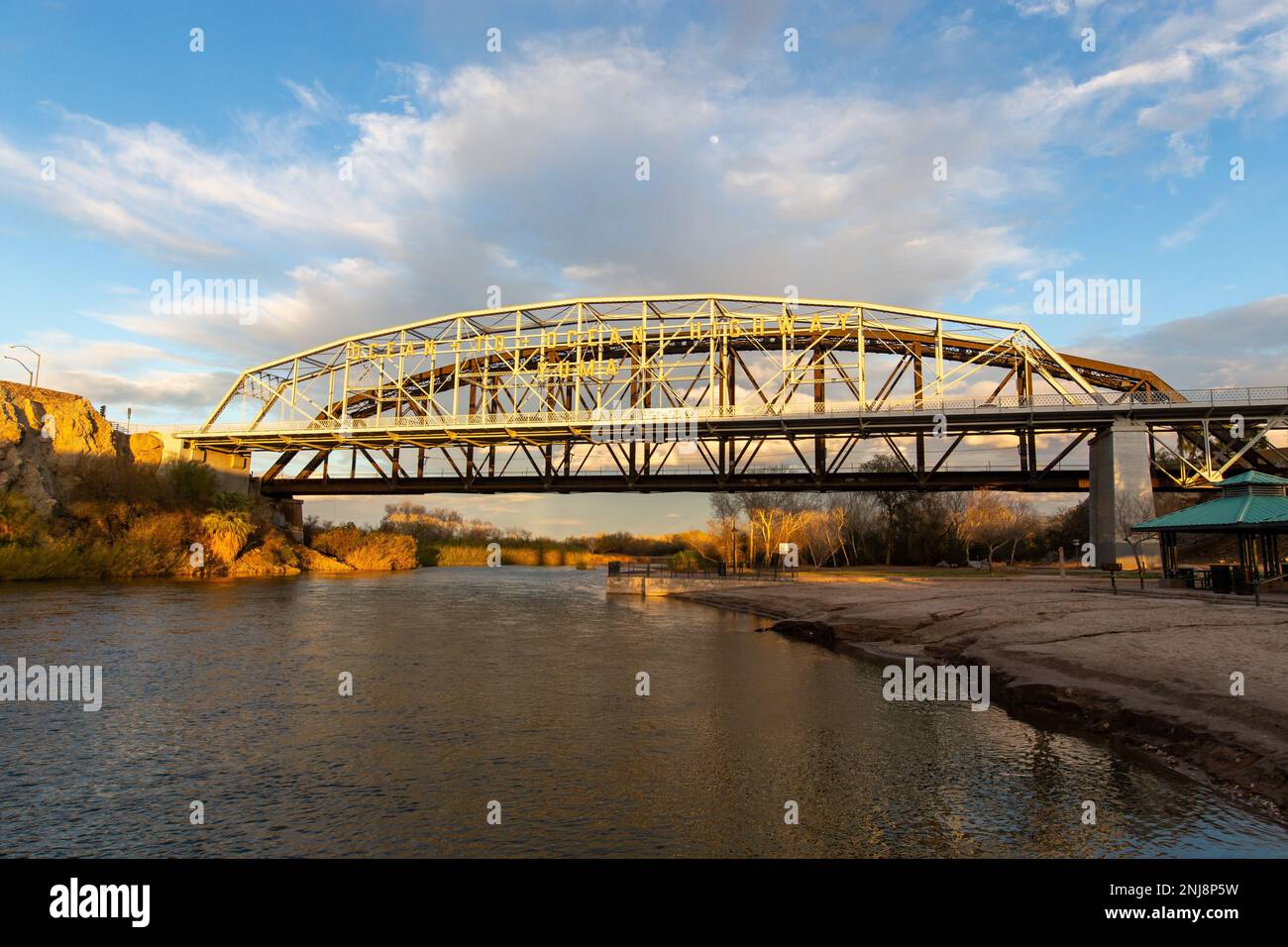 Ocean to Ocean Bridge in Yuma Az Stock Photo - Alamy