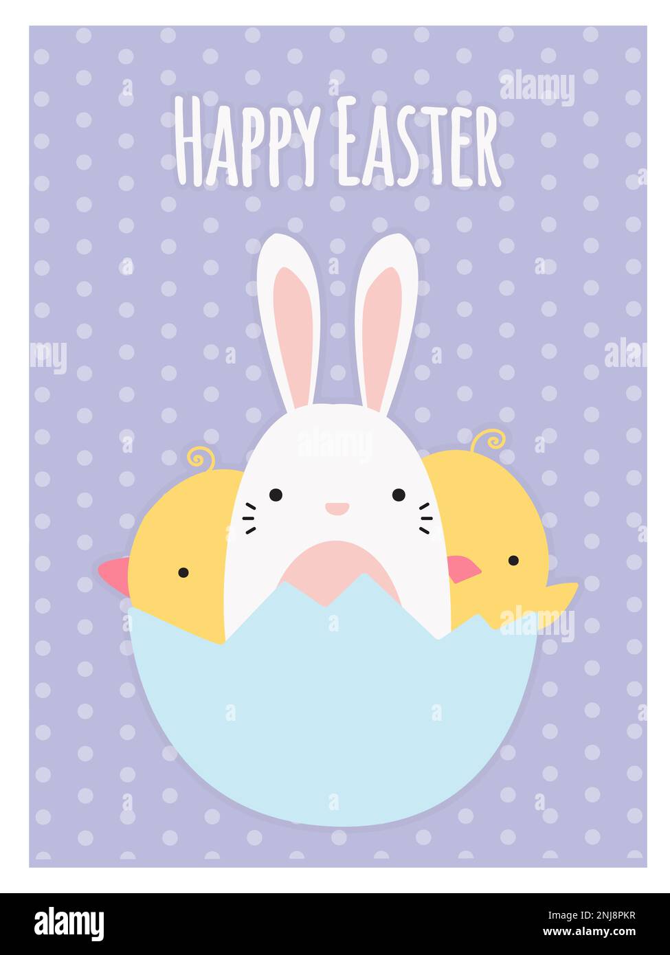 Happy easter chickens in hi-res stock photography and images - Alamy