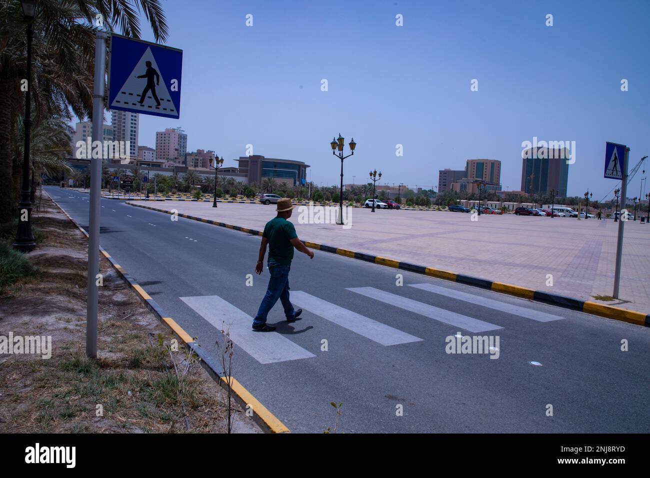 Colourful zebra crossing hi-res stock photography and images - Alamy