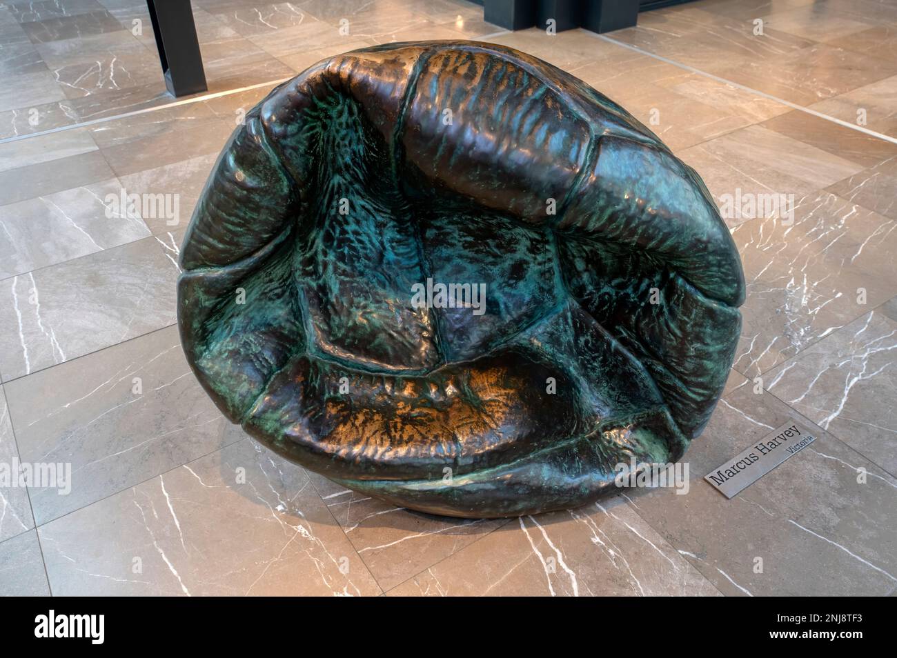 Statue From Marcus Harvey Called Victoria At Amsterdam The Netherlands ...