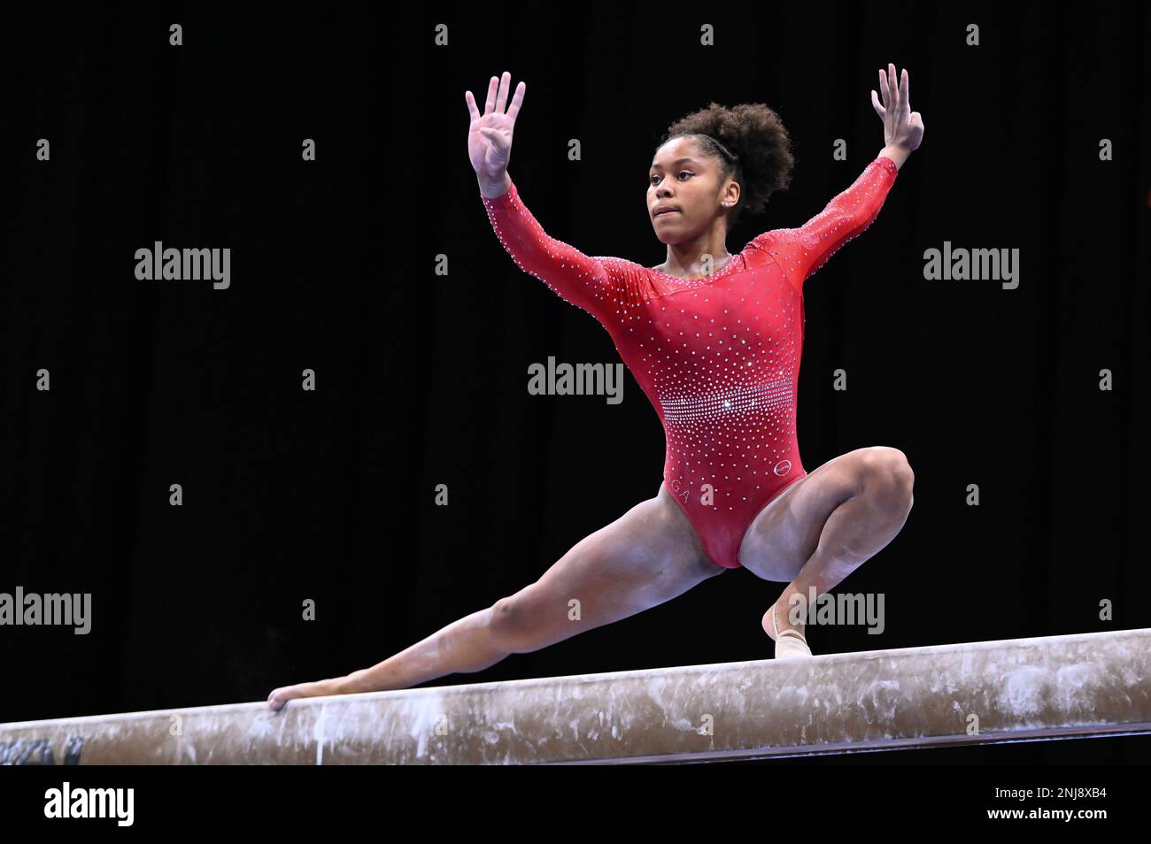 August 21, 2022, Tampa, Florida, US: SKYE BLAKELY competes on the ...