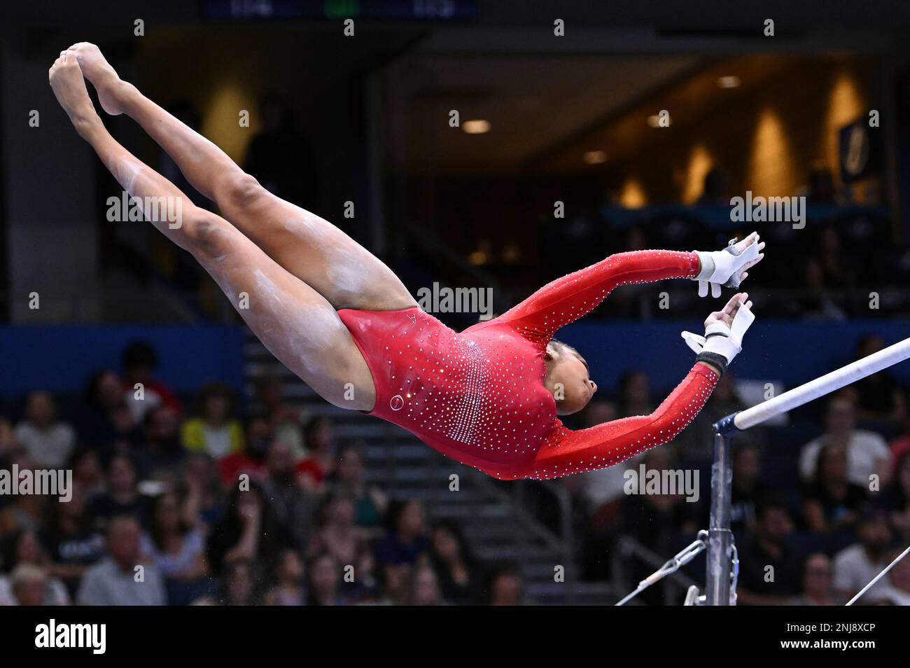 August 21, 2022, Tampa, Florida, US: SKYE BLAKELY competes on the ...