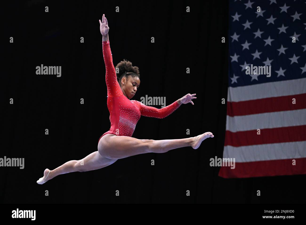 August 21, 2022, Tampa, Florida, US: SKYE BLAKELY competes on the ...