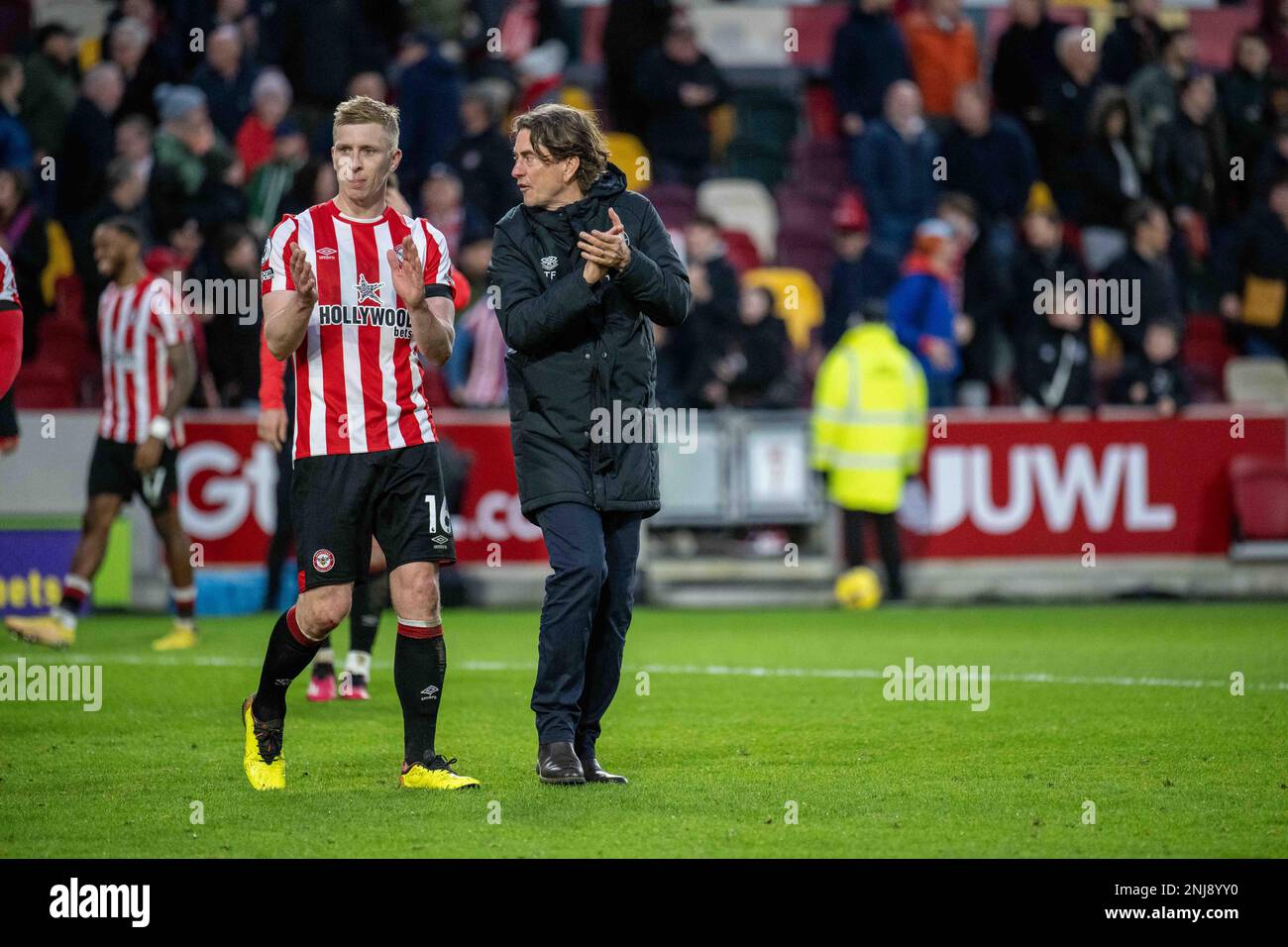 Brentford fc thomas frank hi-res stock photography and images - Alamy
