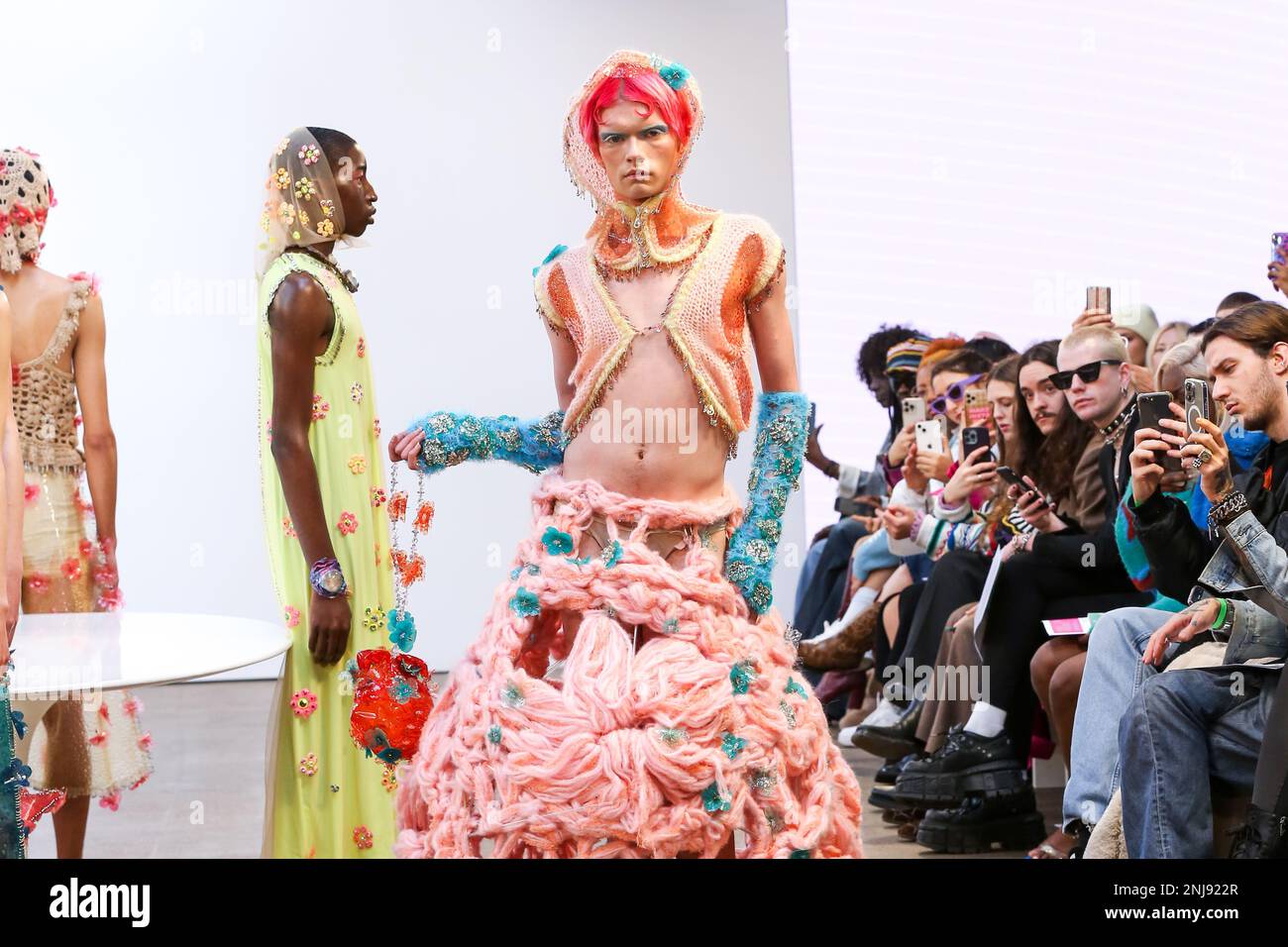 Models walk the runway wearing an outfit by Mata Durikovic of Slovak ...