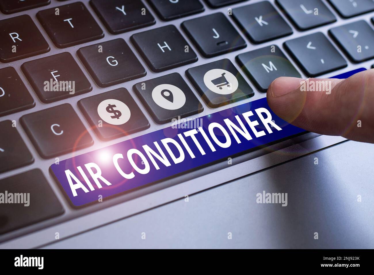 Writing displaying text Air Conditioner. Conceptual photo apparatus for ...