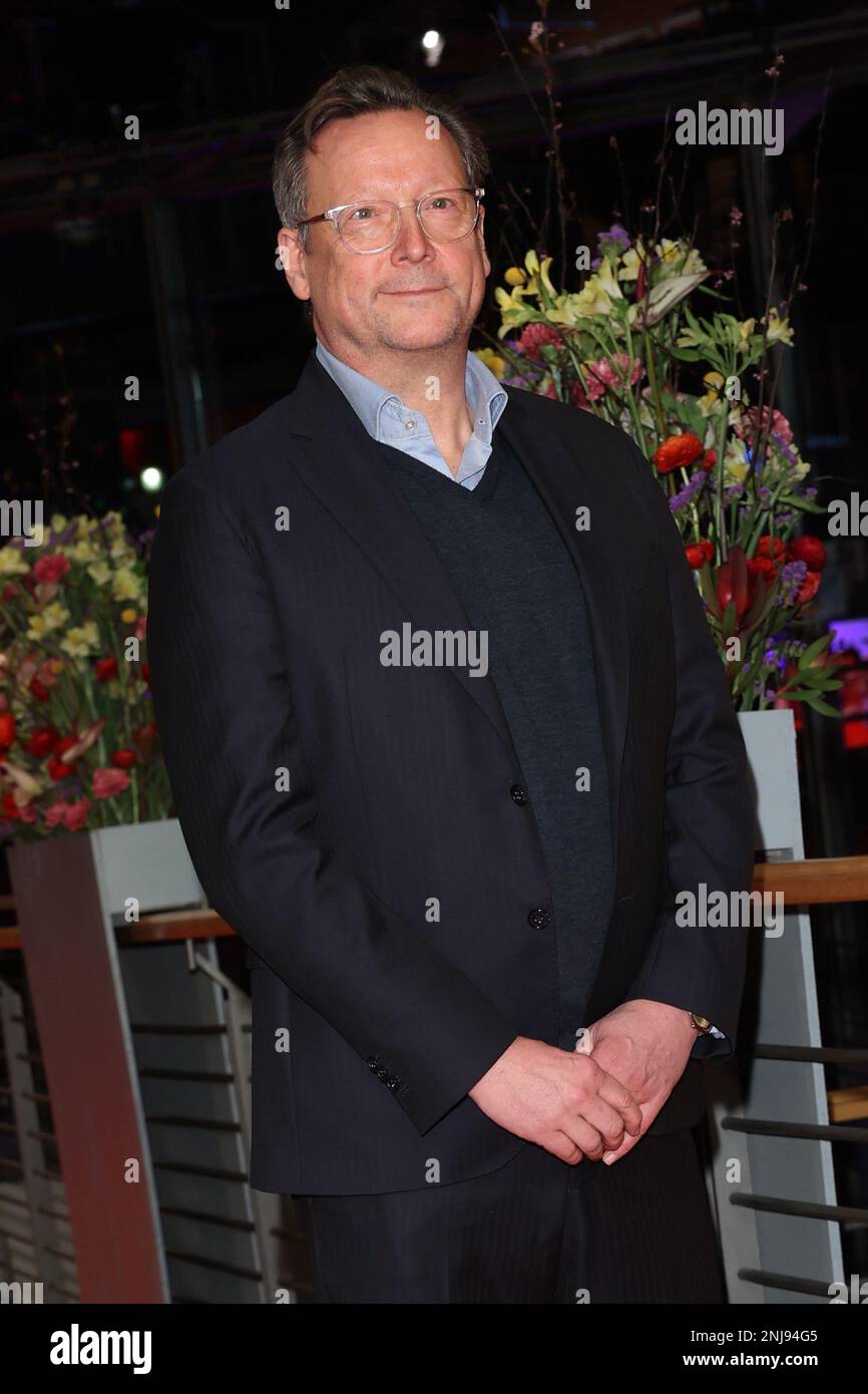 Berlin, Germany. 22nd Feb, 2023. Actor Matthias Brandt arrives on the ...