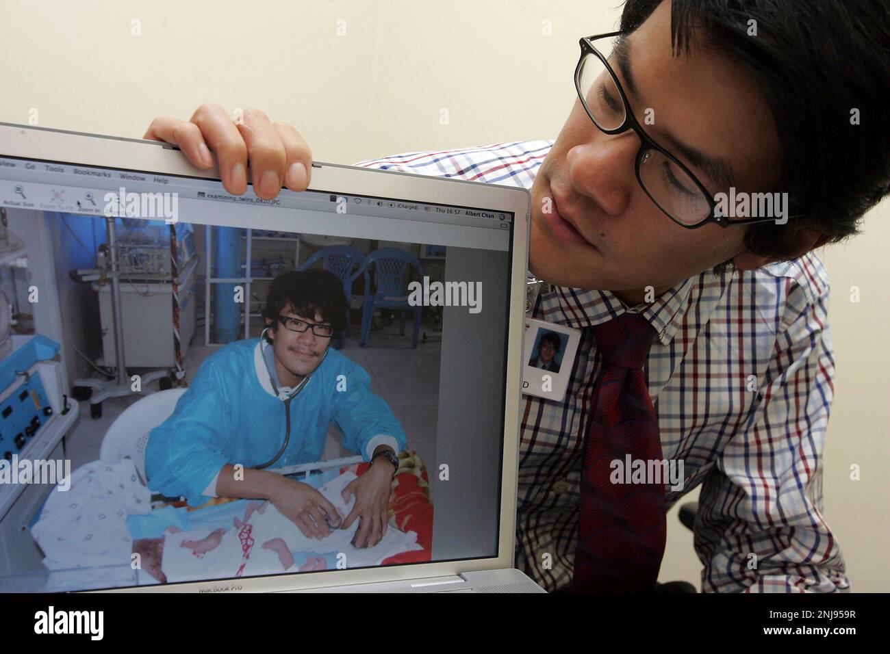 AFGHANDOCSxx 026 LH .JPG Dr. Albert D. Chan, a pediatrician at UCSF ...