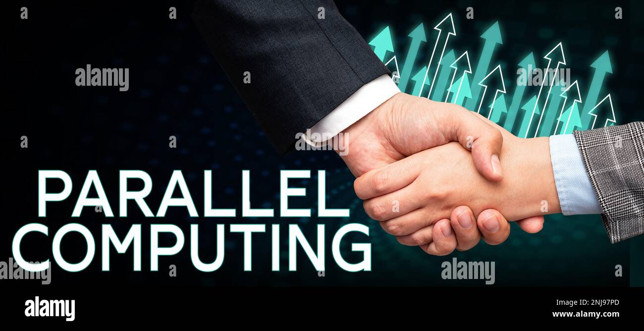 Inspiration Showing Sign Parallel Computing Word Written On