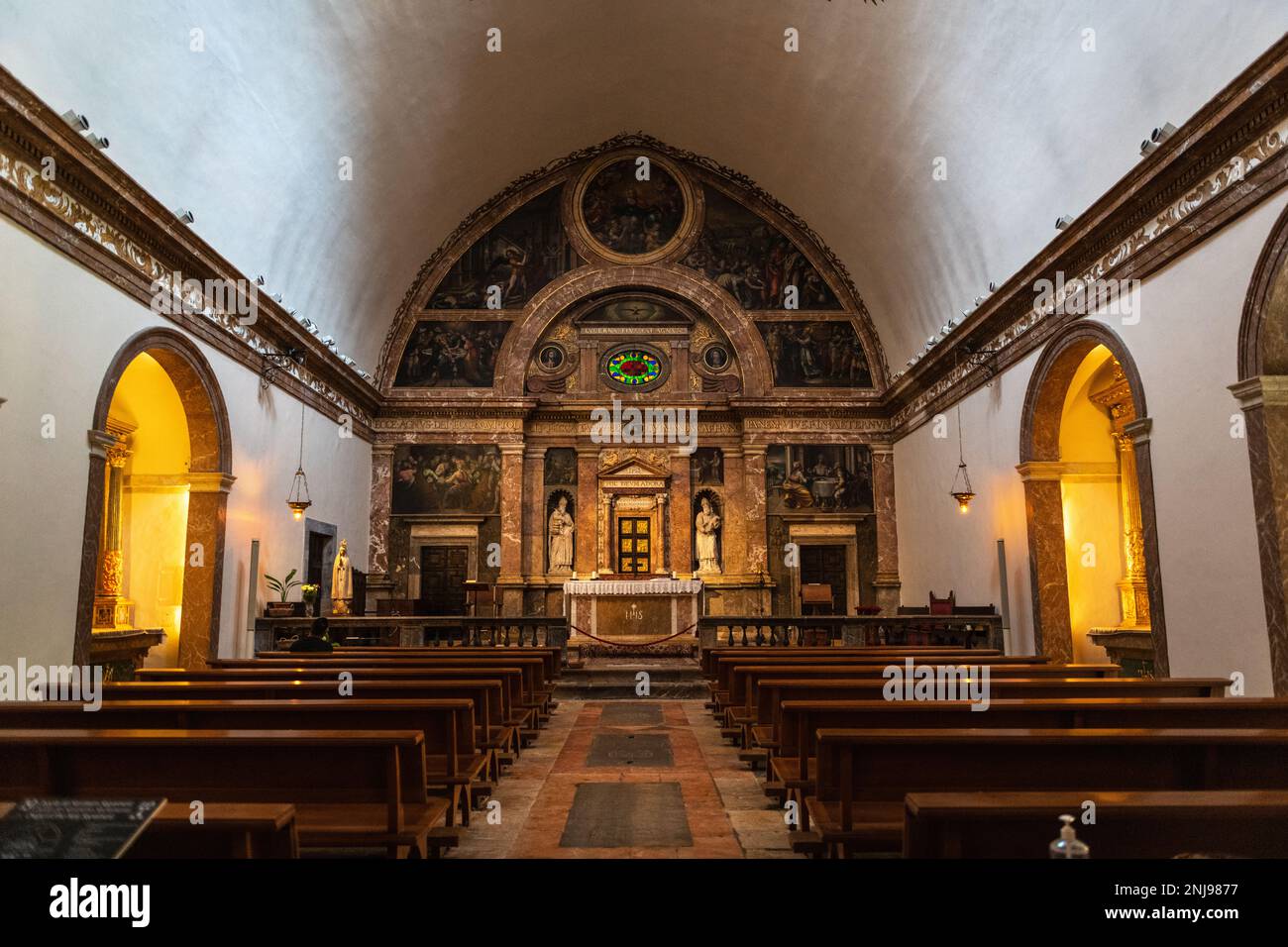 Chapel in the Cathedral of Tarragona, a Roman Catholic Church built in ...