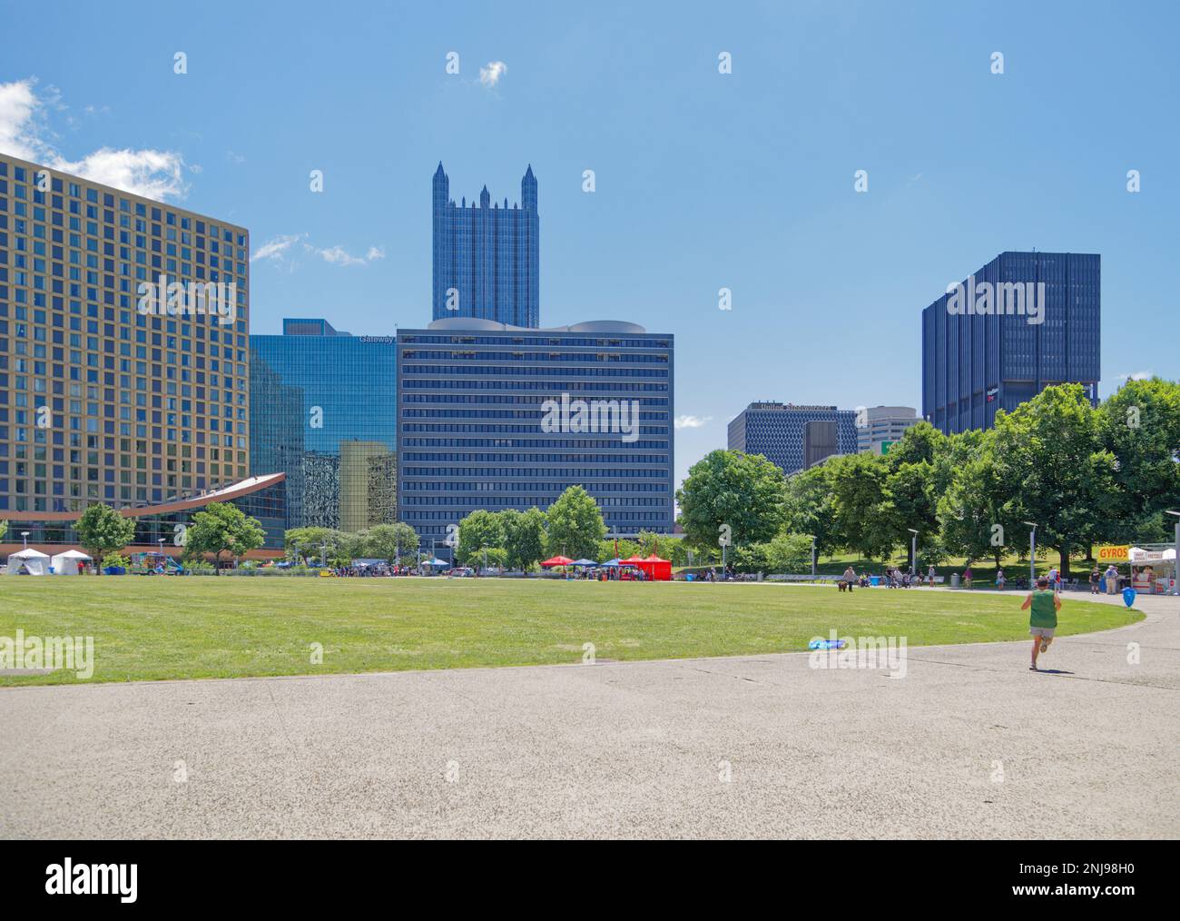View from Point State Park: Wyndham Grand Pittsburgh Downtown, RiverVue ...