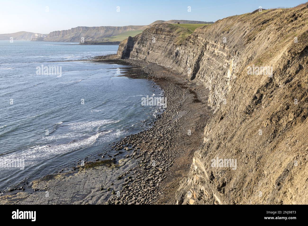 Clavell's Hard, Kimmeridge Ledges east of Kimmeridge Bay, Kimmeridge ...