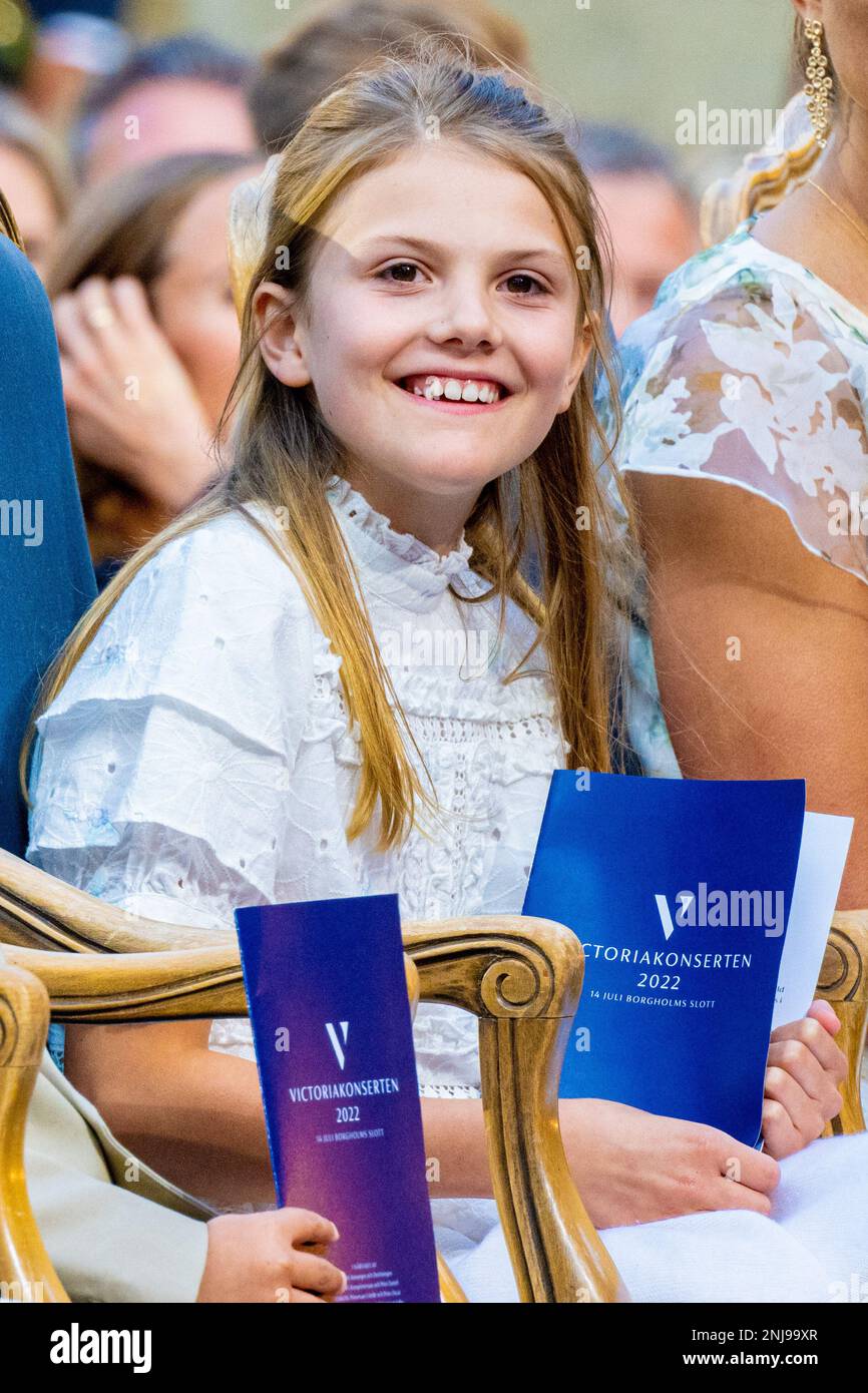 Princess Estelle of Sweden will celebrate her 11th birthday on February ...