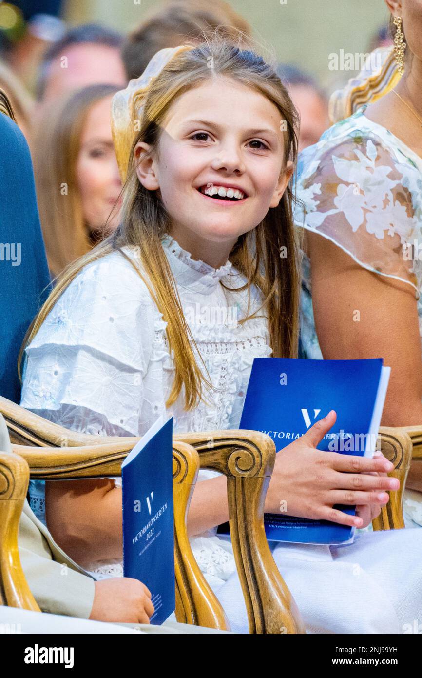 Princess Estelle of Sweden will celebrate her 11th birthday on February ...
