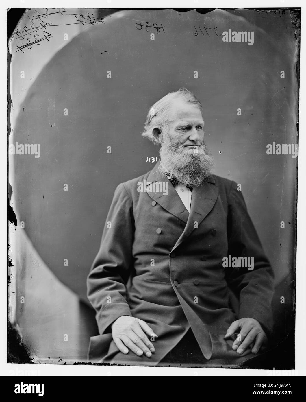 A portrait of Hon. Anthony Knapp, a political figure from Illinois ...