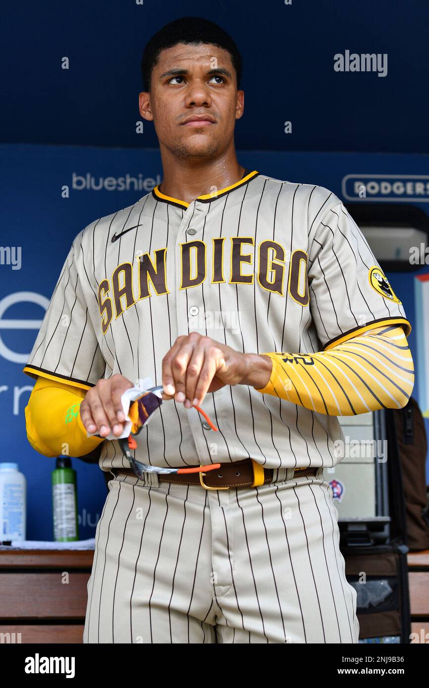 LOS ANGELES, CA - SEPTEMBER 04: San Diego Padres right fielder Juan ...