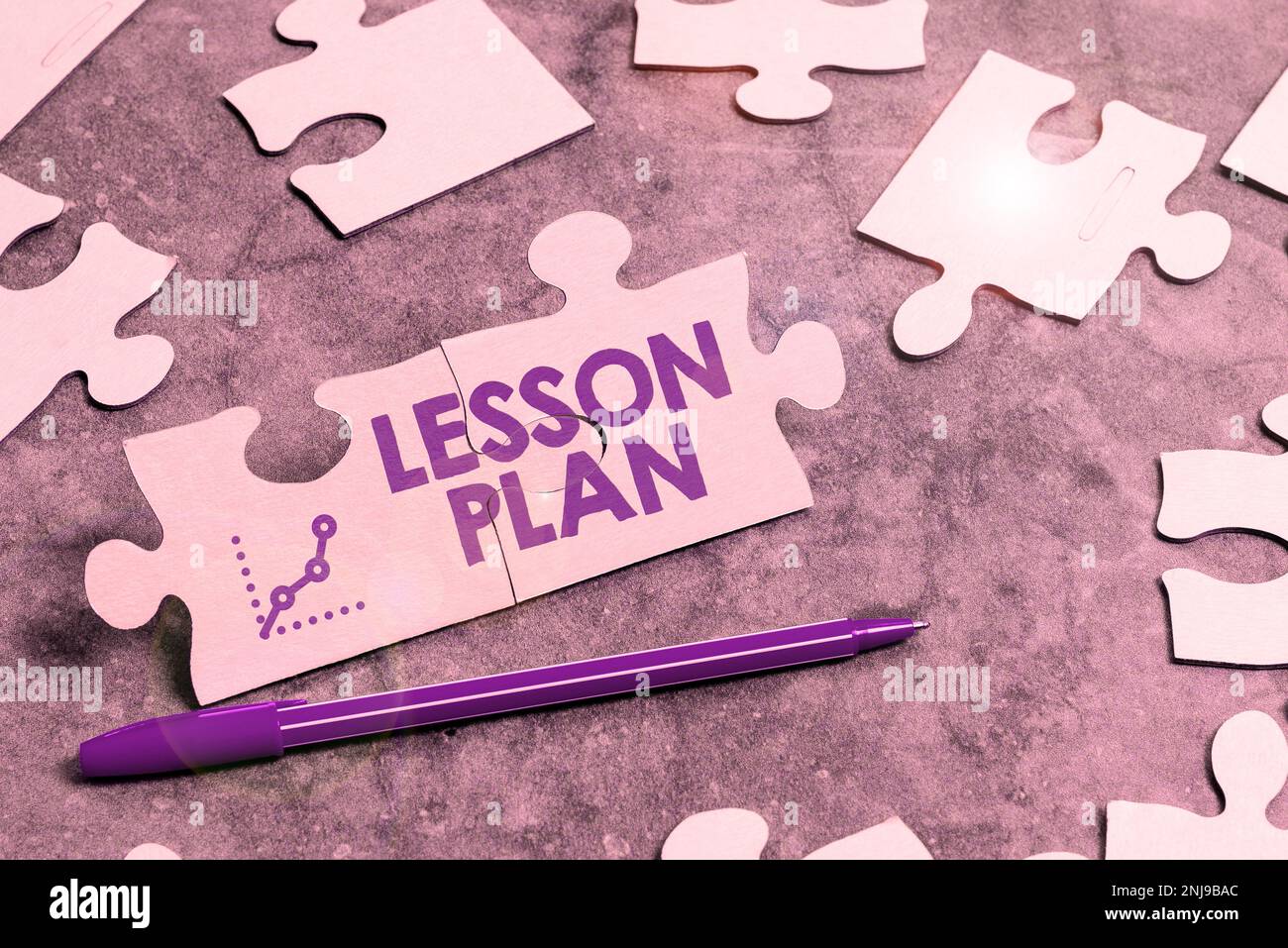 Conceptual display Lesson Plan. Business showcase a teacher's detailed ...