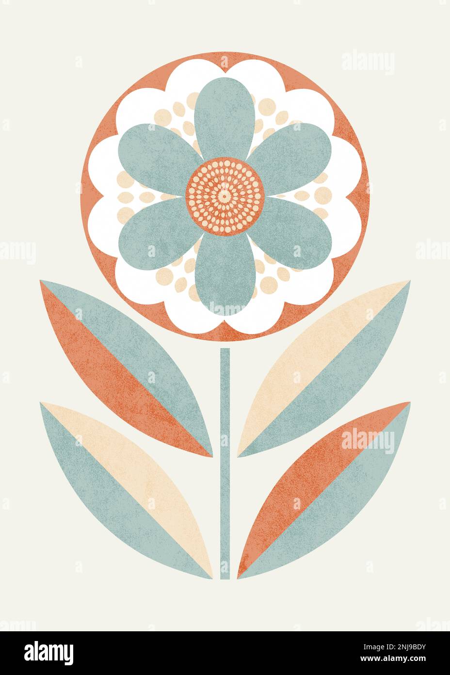 Modern floral art hi-res stock photography and images - Alamy