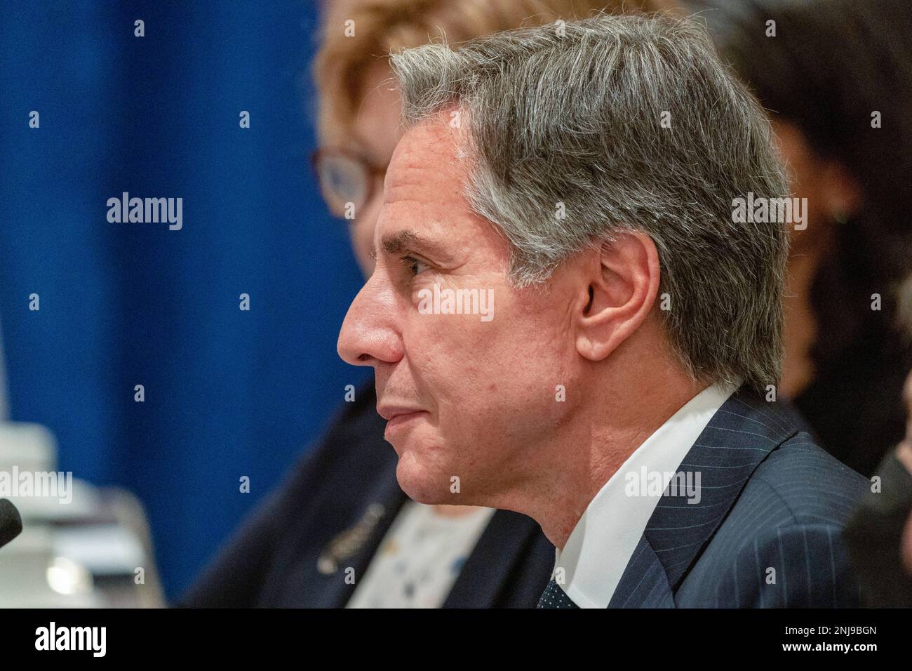 Secretary of State Antony Blinken and Lebanese Prime Minister Najib ...