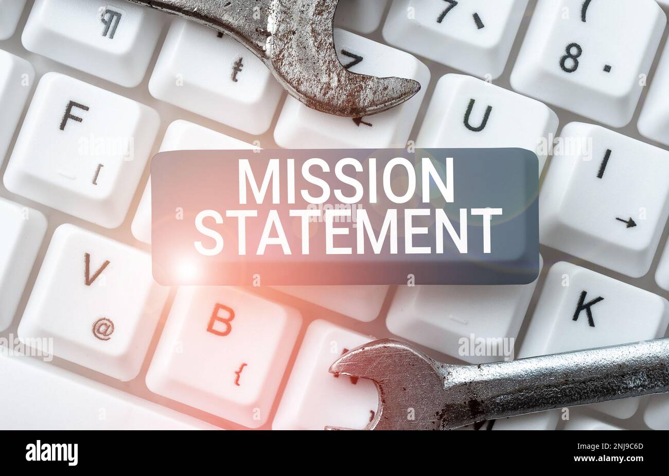 Sign displaying Mission Statement. Business idea Formal summary of the ...