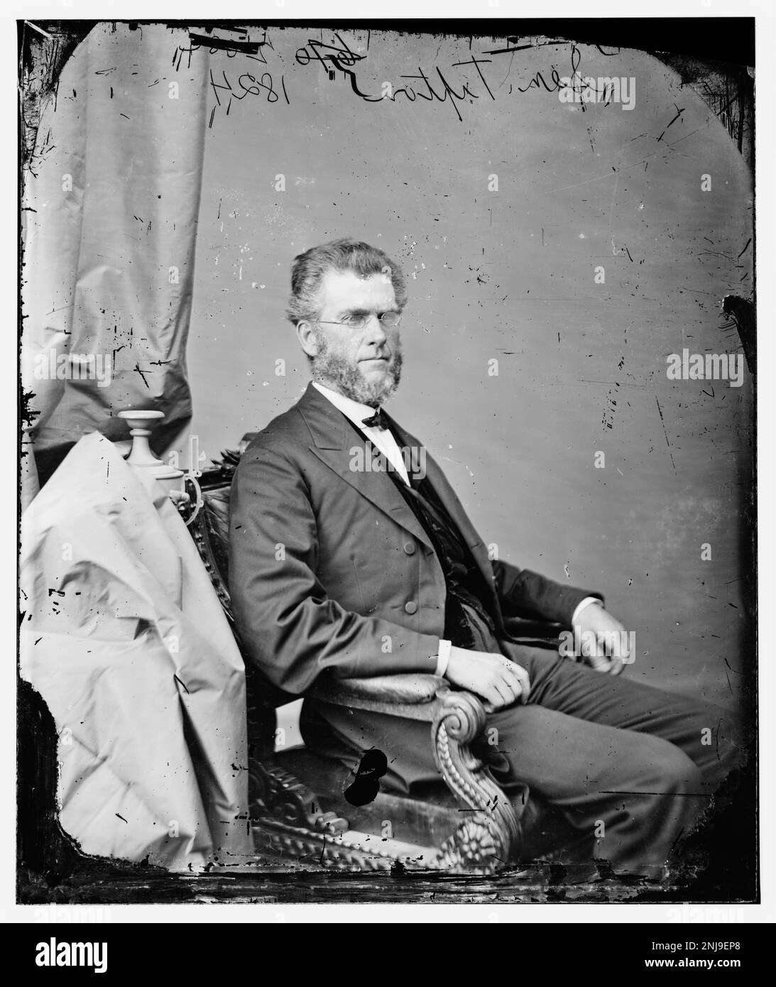 Portrait of Hon. Thomas Weston Tipton, a prominent political figure ...
