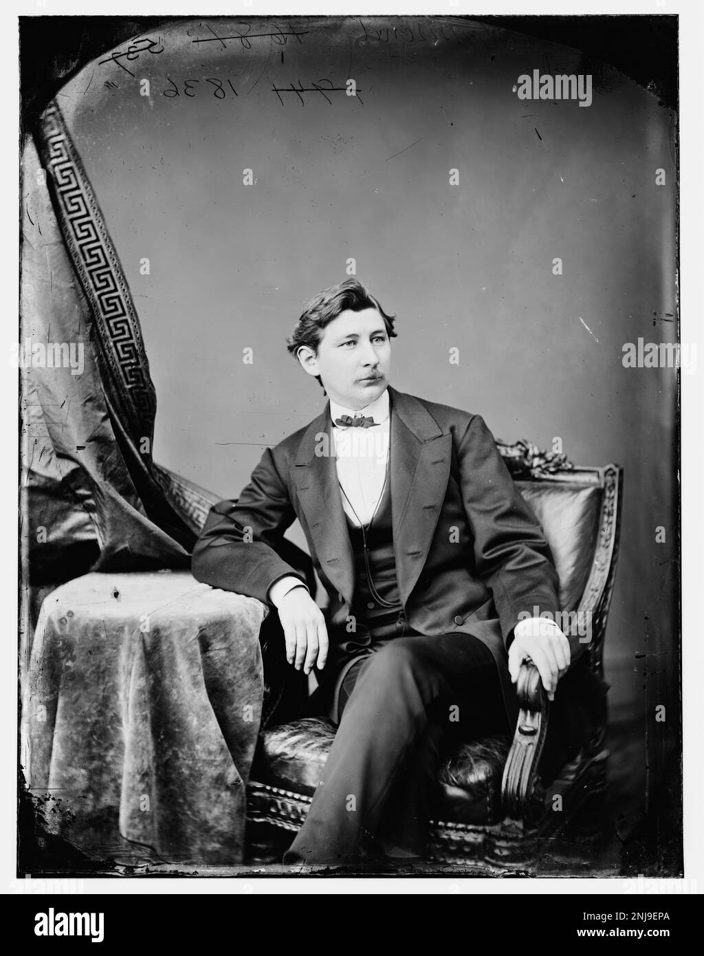Portrait of George Alfred Townsend, showcasing his contributions as a ...