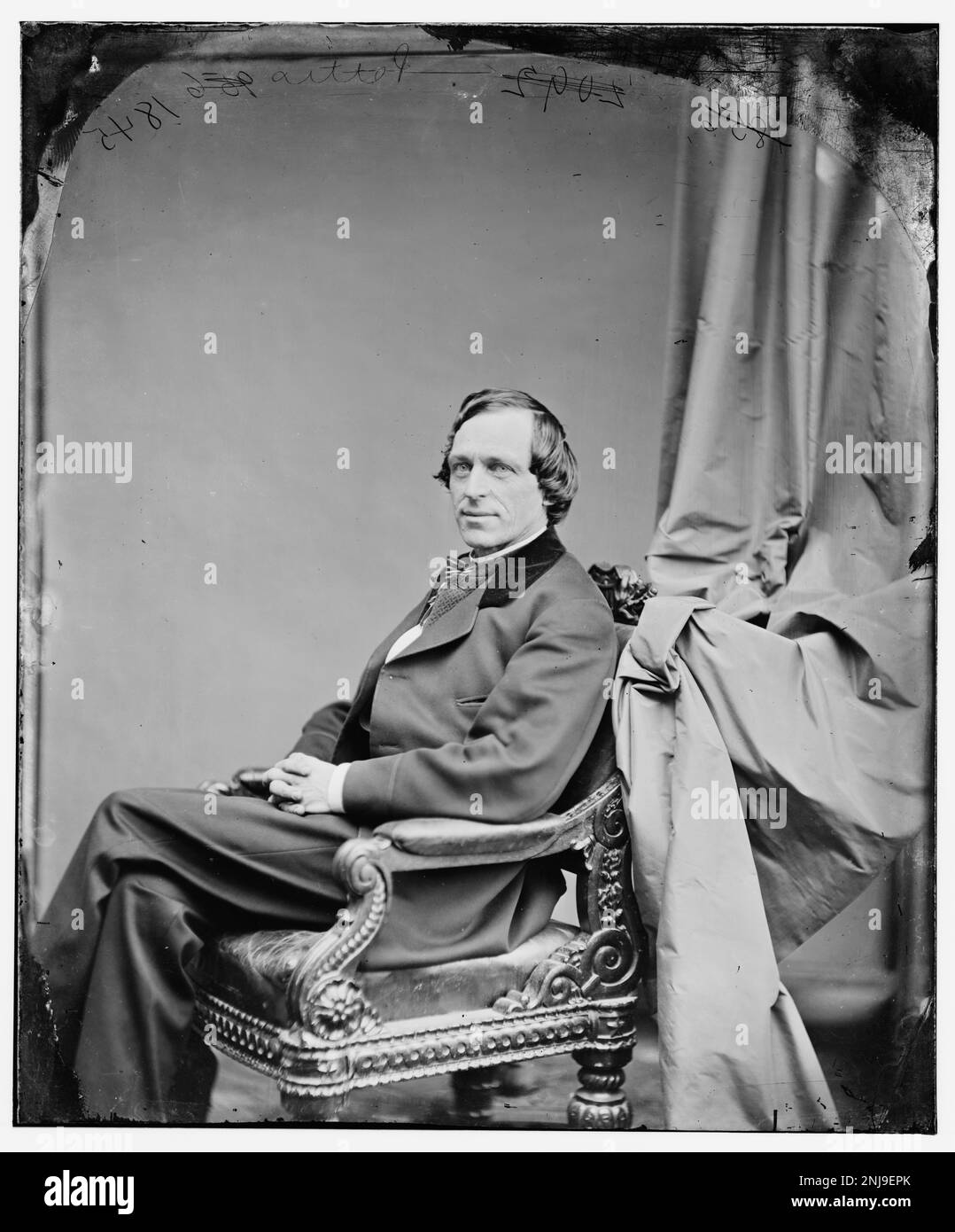 Portrait of Hon. Solomon Newton Pettis, a political figure from ...