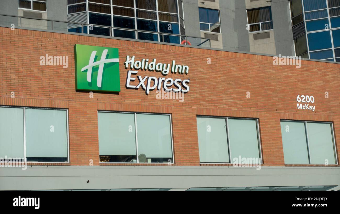 Hotle inn express logo hi-res stock photography and images - Alamy