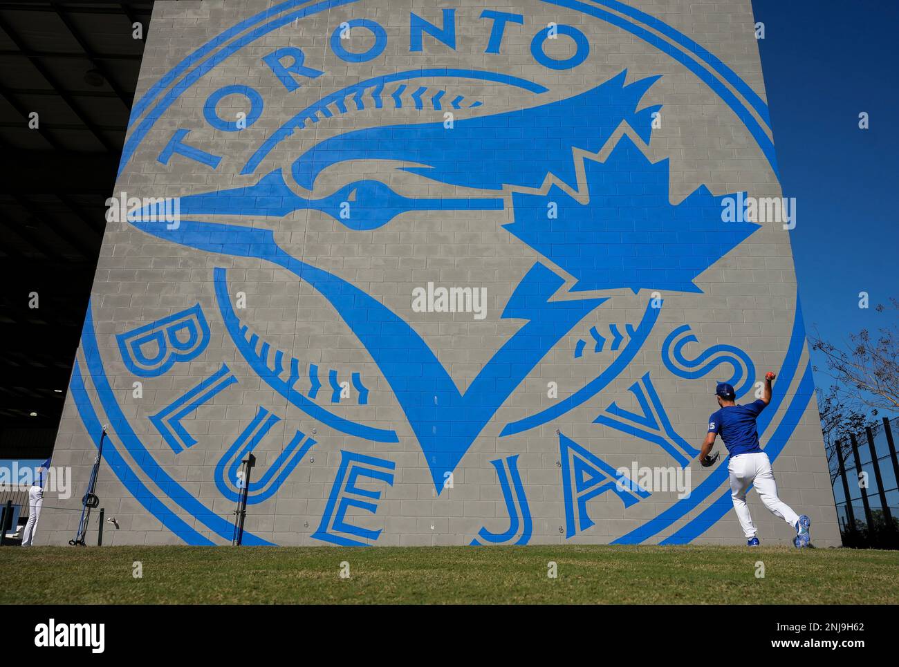 Dunedin, Fla., Wednesday, Feb. 22, 2023. Toronto Blue Jays pitcher ...