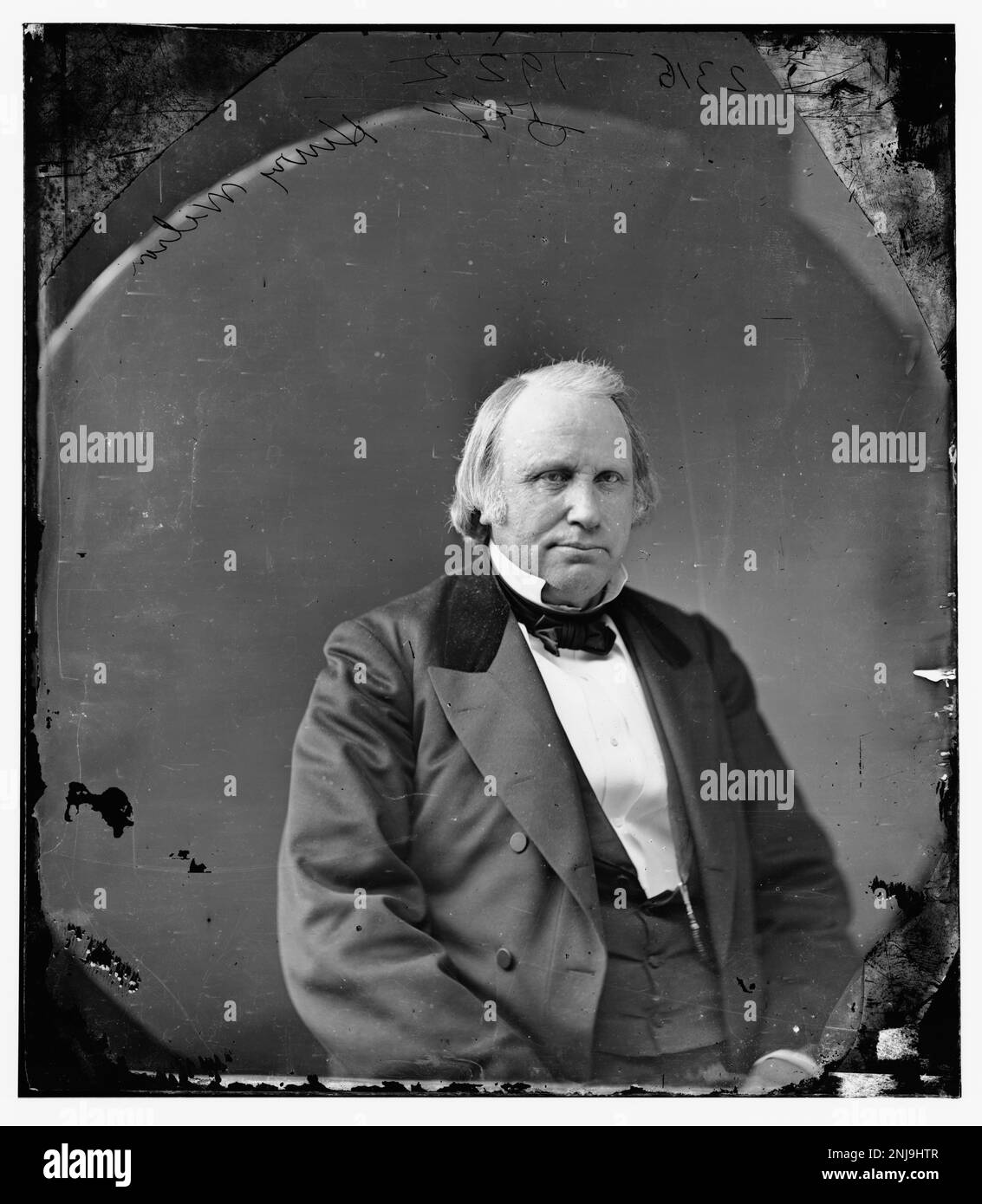 Portrait of Hon. Henry Wilson, U.S. Senator from Massachusetts, from ...