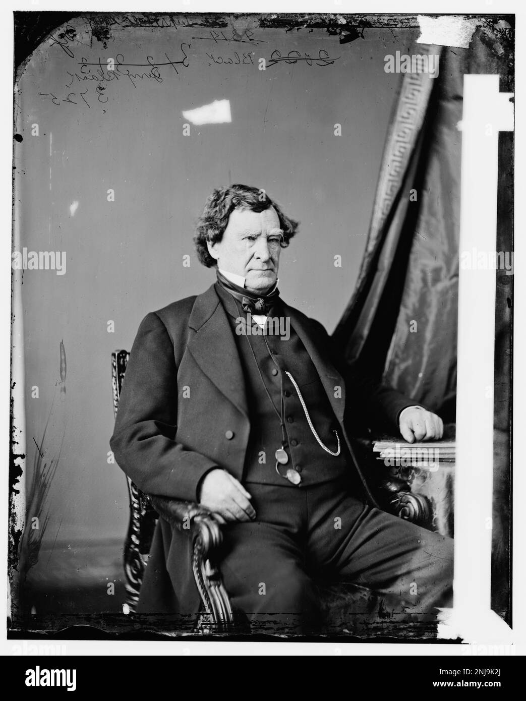 Portrait of Judge Jeremiah Black, U.S. Supreme Court justice, captured in the Library of ...
