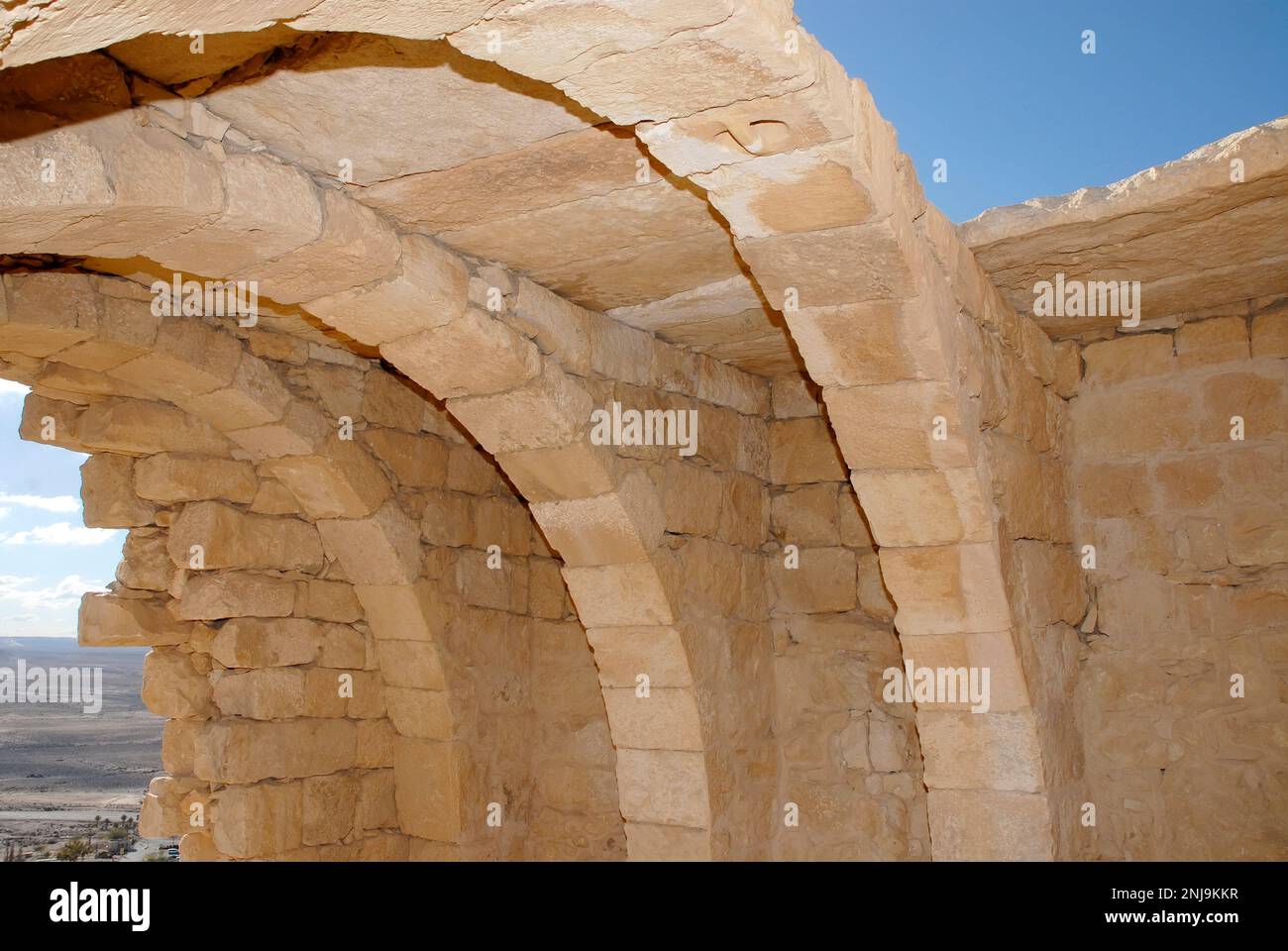 Avdat ruins in the Negev, Israel Stock Photo - Alamy