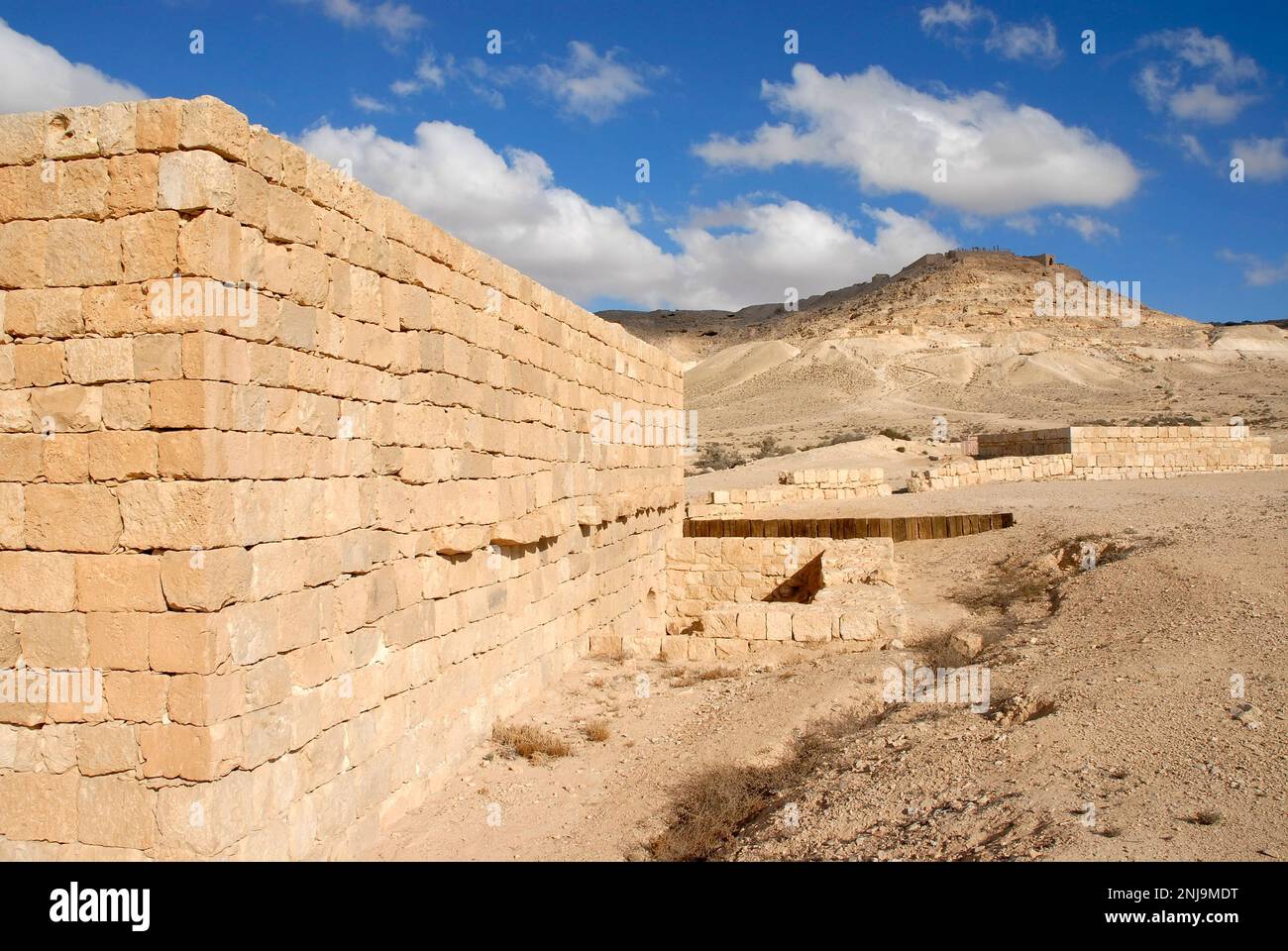Avdat ruins in the Negev, Israel Stock Photo - Alamy